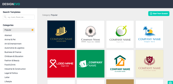 DesignEvo Review: 100% Beginner Friendly Logo Designing Solution