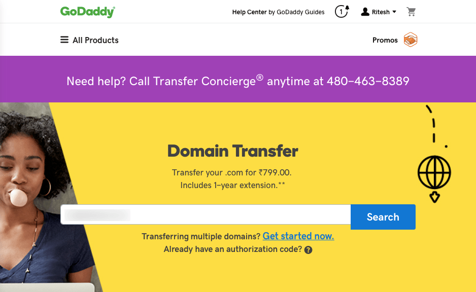 How To: Transfer Domain Name From Alibaba Cloud To GoDaddy