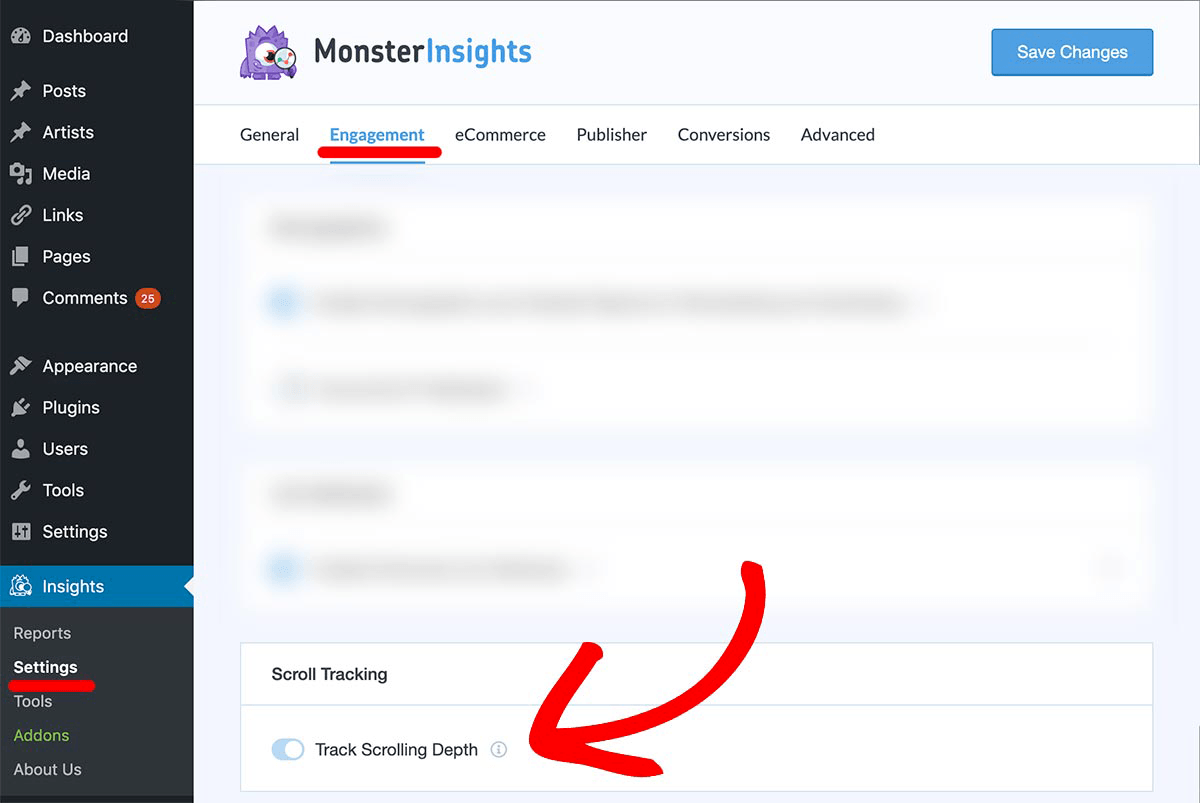 How to Track Scroll Depth in WordPress with MonsterInsights