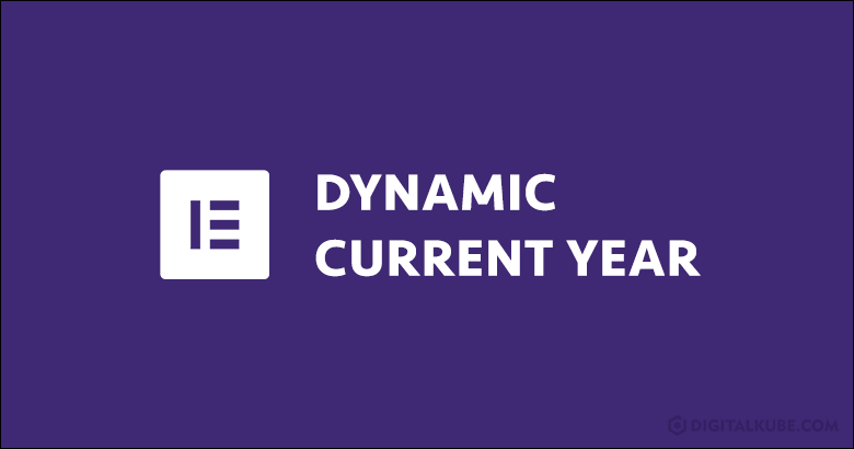 How To: Add Dynamic "Current Year" in Elementor Footer